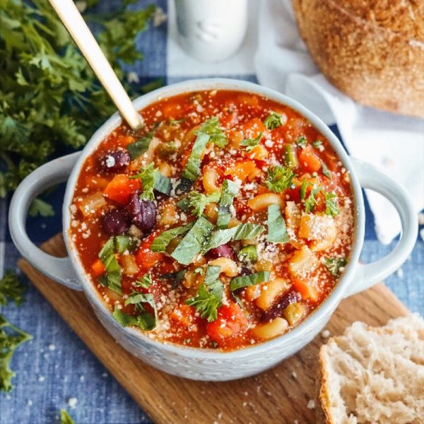 Quick and Easy One-Pot Minestrone Soup | The Best of This Life